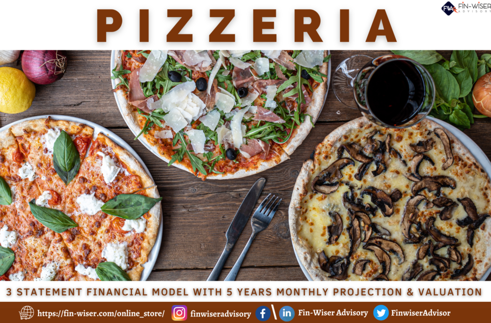 Pizzeria – 3 Statement Financial Model with 5 years Monthly Projection ...