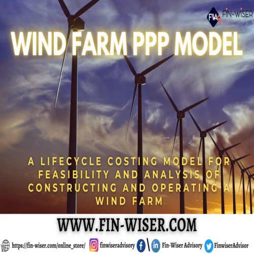 Wind Farm - 3 Statements Financial Model with Flexible Timeline, NPV ...