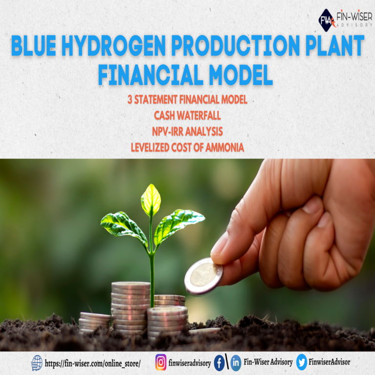 Blue Hydrogen using Natural Gas – 3 Statements, Cash Waterfall & NPV ...